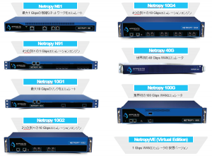 Netropy WANエミュレータ ｜ Apposite Technologies ｜N61, N91, N10G1-10G, N10G2 ...